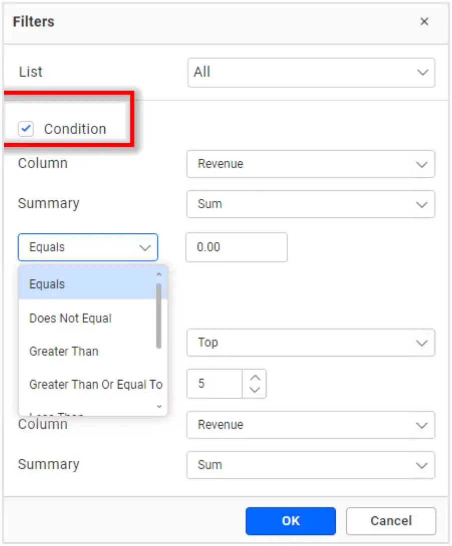 Data Filtering Options for a Seamless Experience | Bold BI