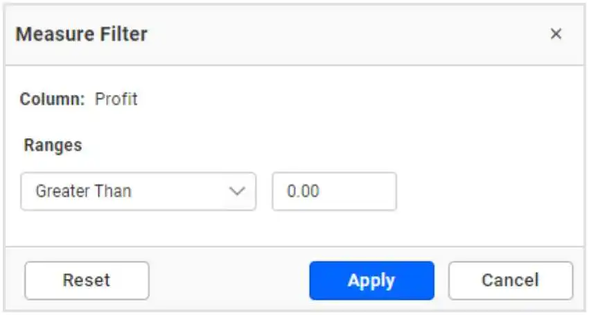 Data Filtering Options for a Seamless Experience | Bold BI