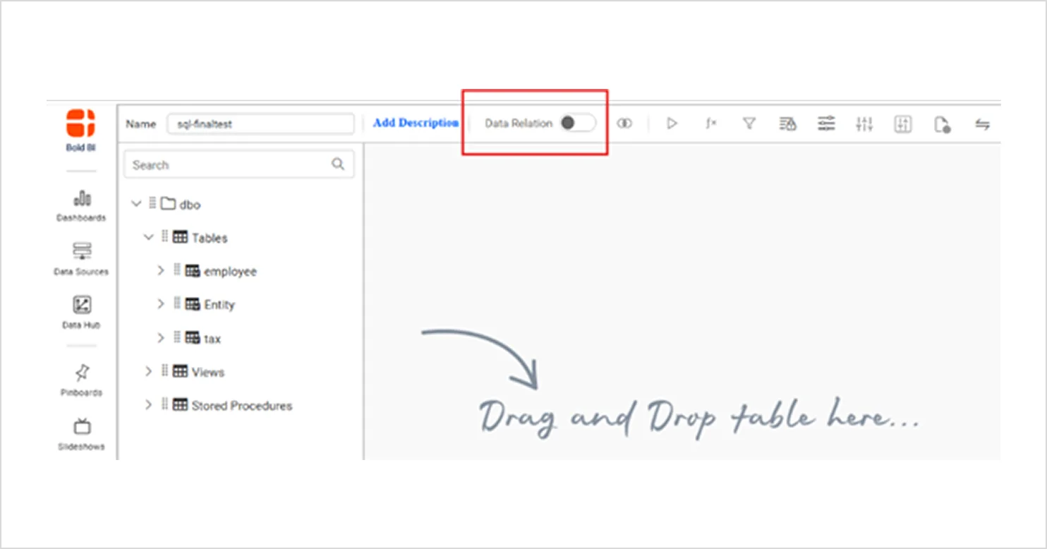 How to Configure Data Relationship in Bold BI Dashboards