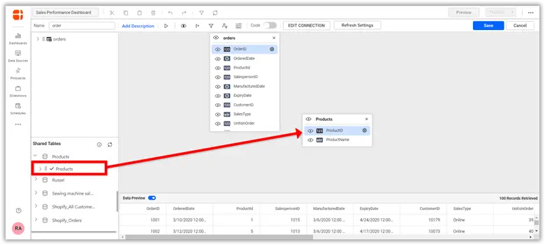 Create and Embed Dashboard with Google Drive data | Bold BI