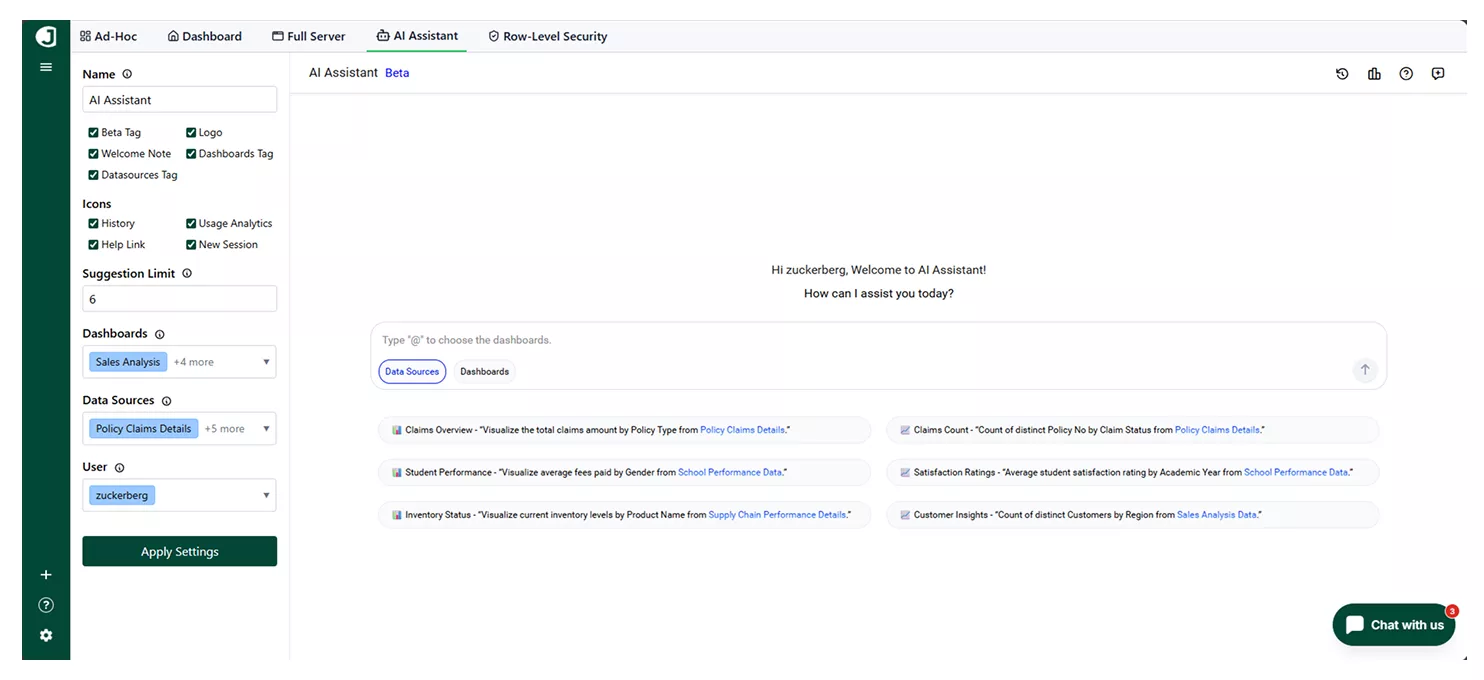 How to Embed AI Assistant in Your Software App | Bold BI