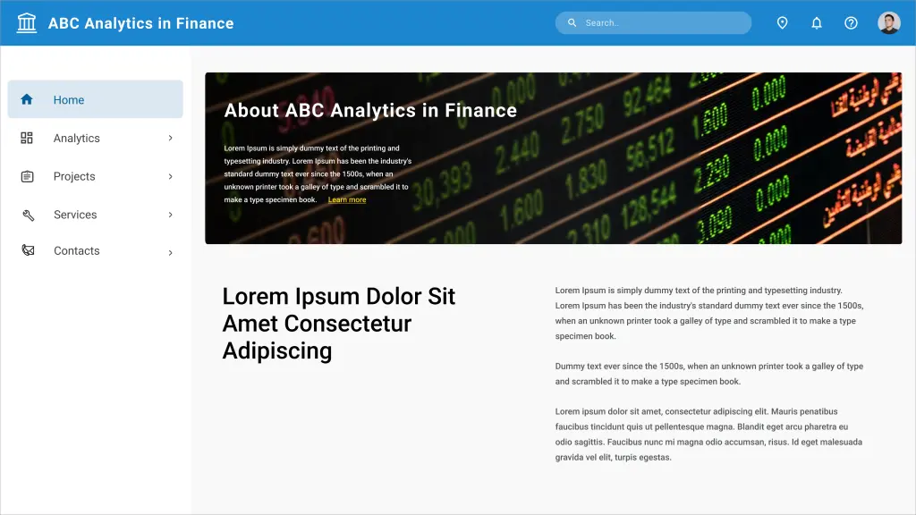 Embedded Analytics for Financial Performance | Bold BI