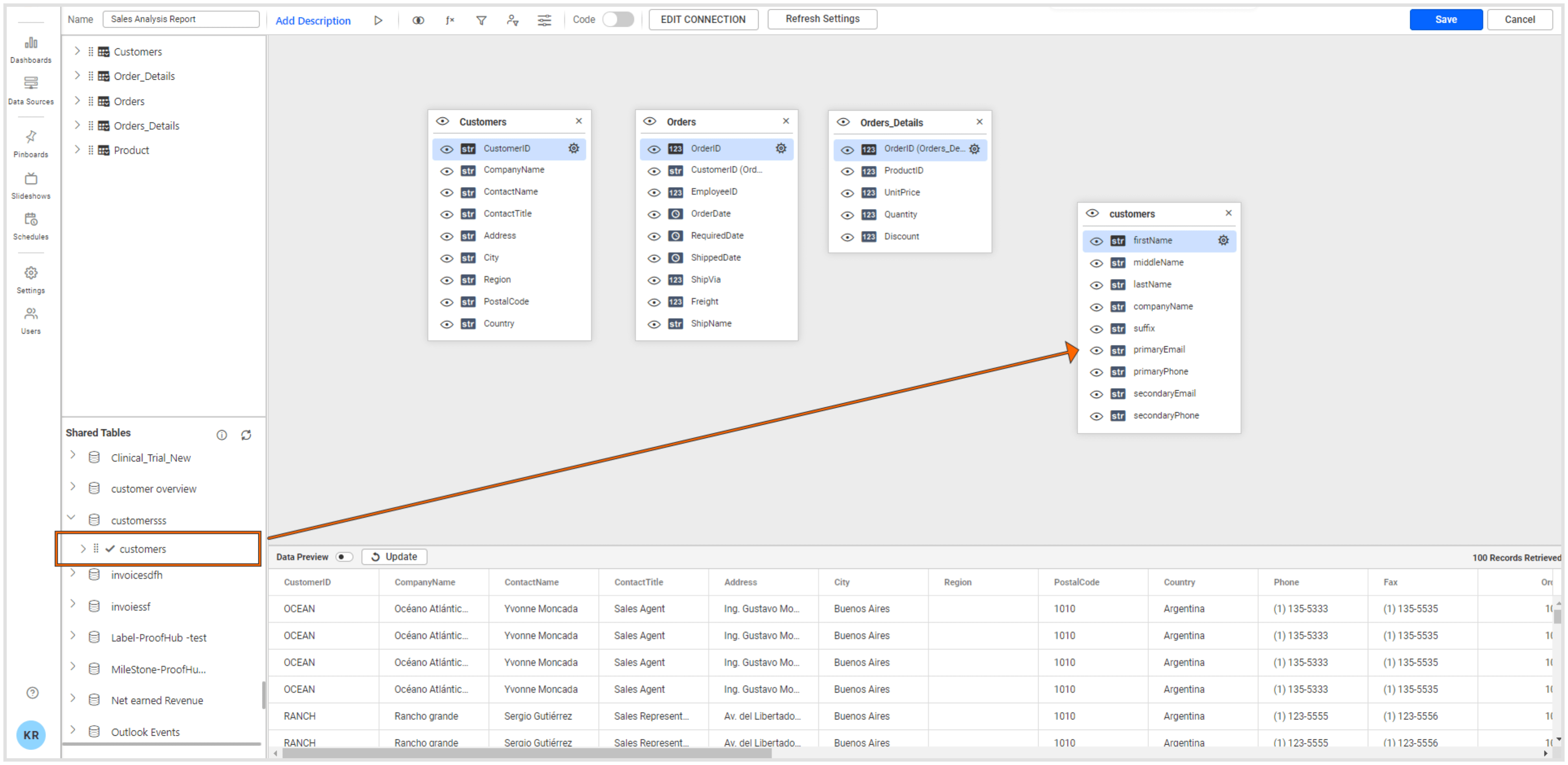 Create and Embed a Dashboard with Google Sheets data | Bold BI