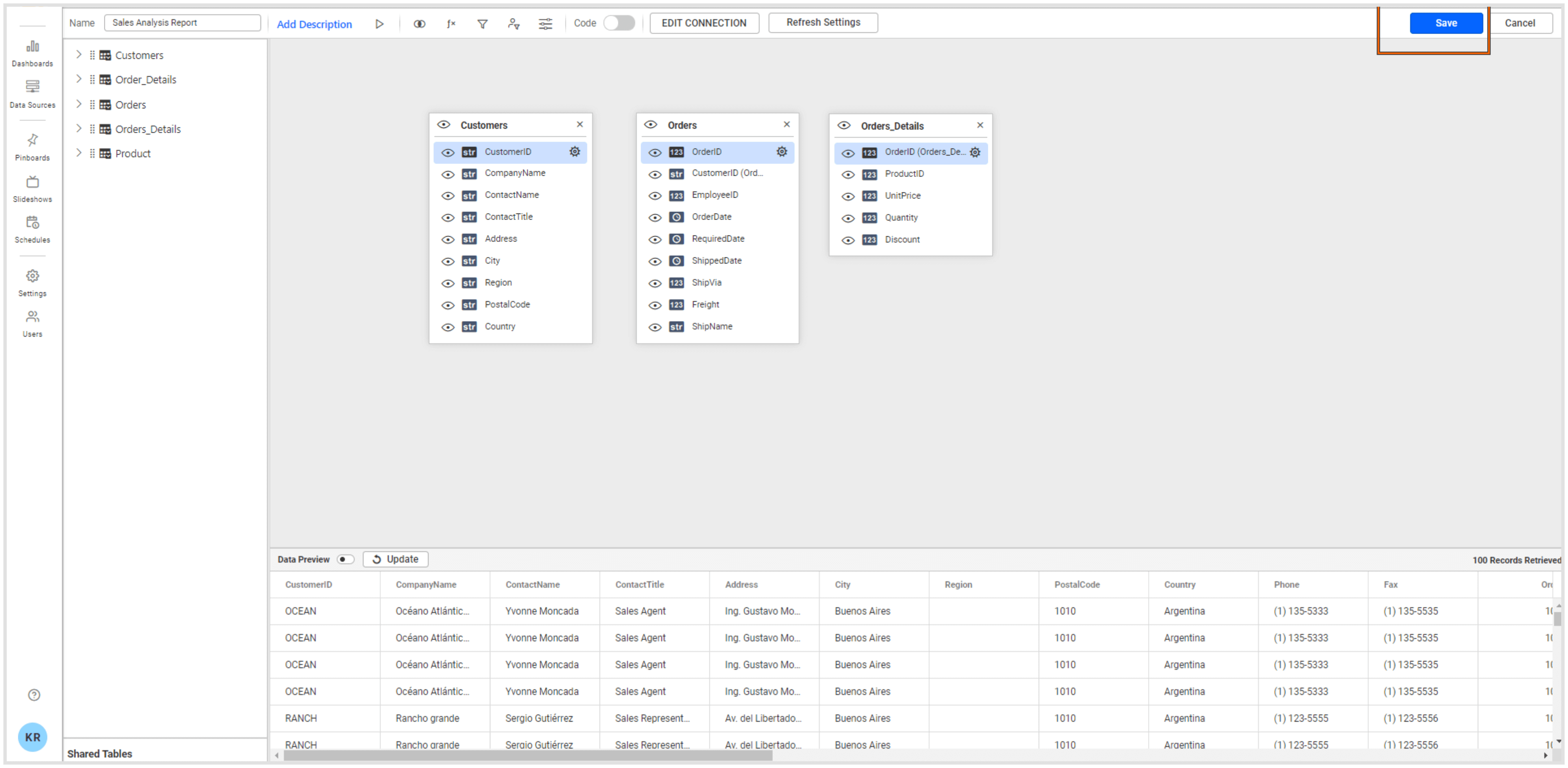 Create and Embed a Dashboard with Google Sheets data | Bold BI