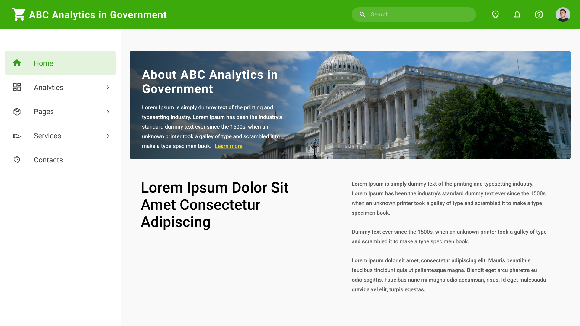 Monitor Government policies with Embedded Analytics | Bold BI