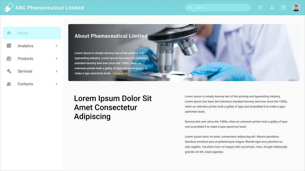 Embedded Analytics for Pharmaceutical Management | Bold BI