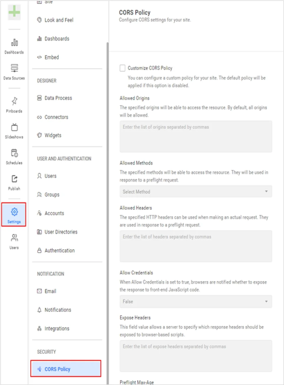 Fortifying Embedded BI: The Power of CORS Security | Bold BI