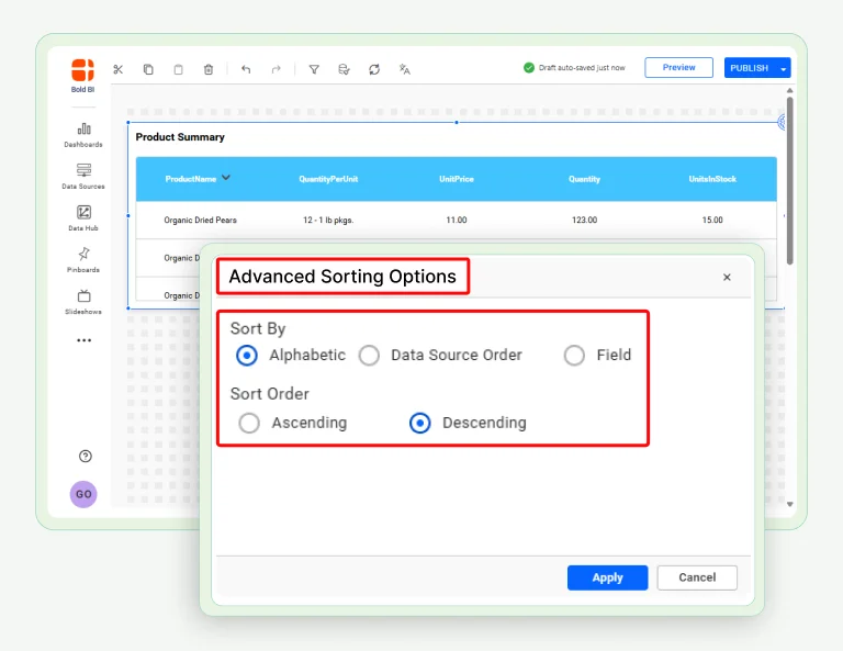 Self-Guided Demos – Explore Dashboards & Analytics | Bold BI